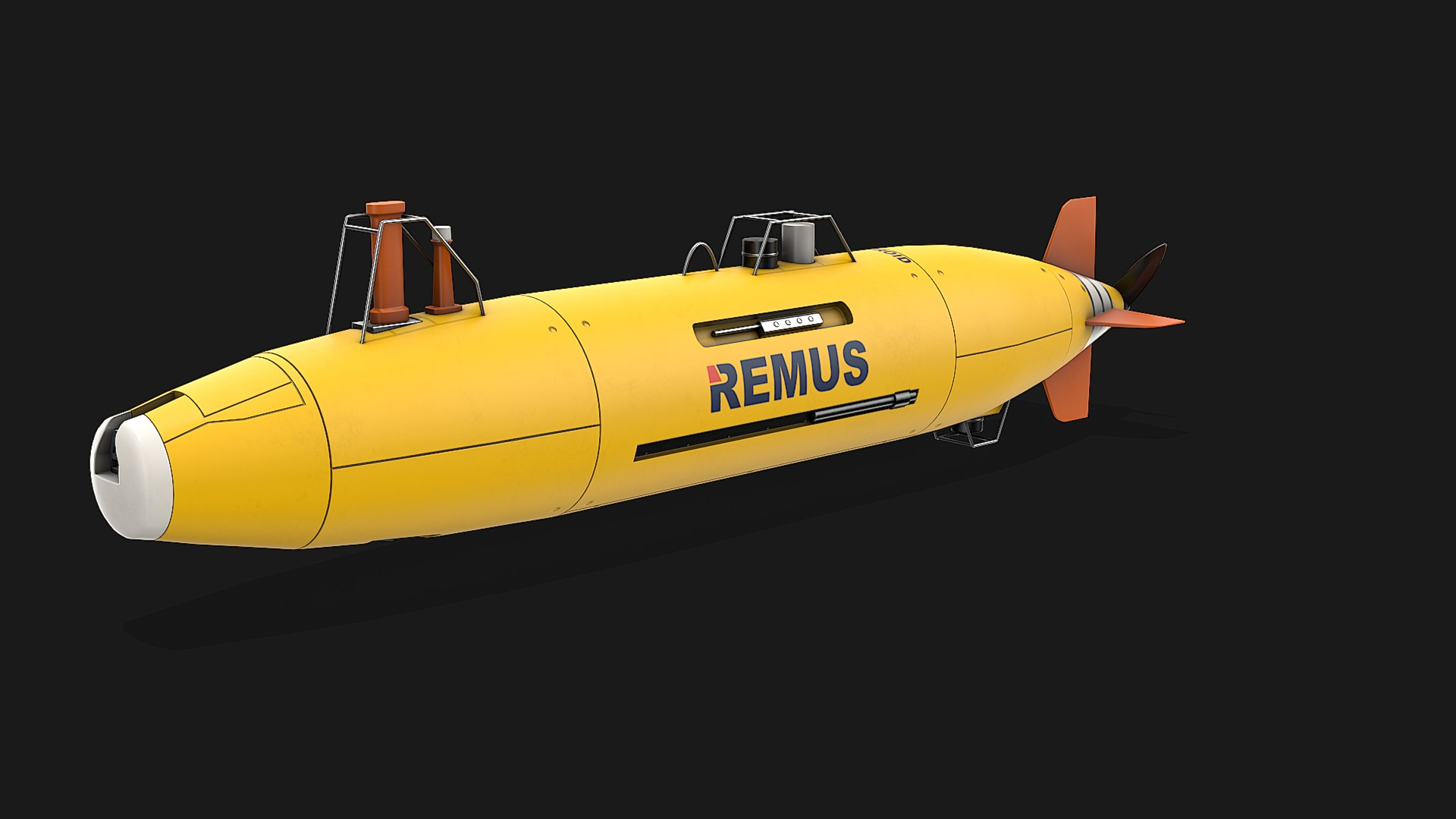 REMUS 6000 Unmanned Underwater Vehicle 3D Model - TurboSquid 2166194