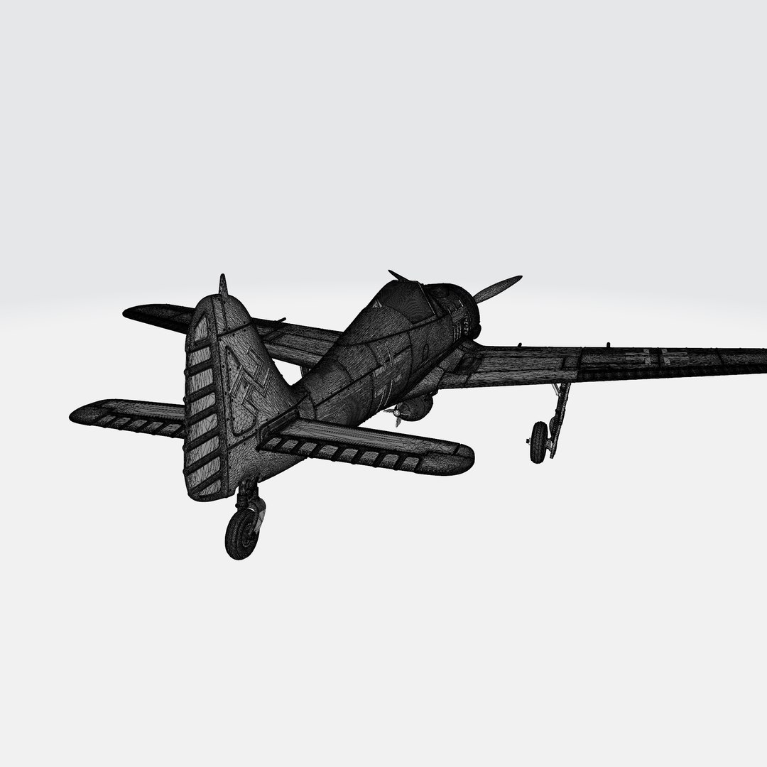 3D Model German Plane FW-190 - TurboSquid 1952209