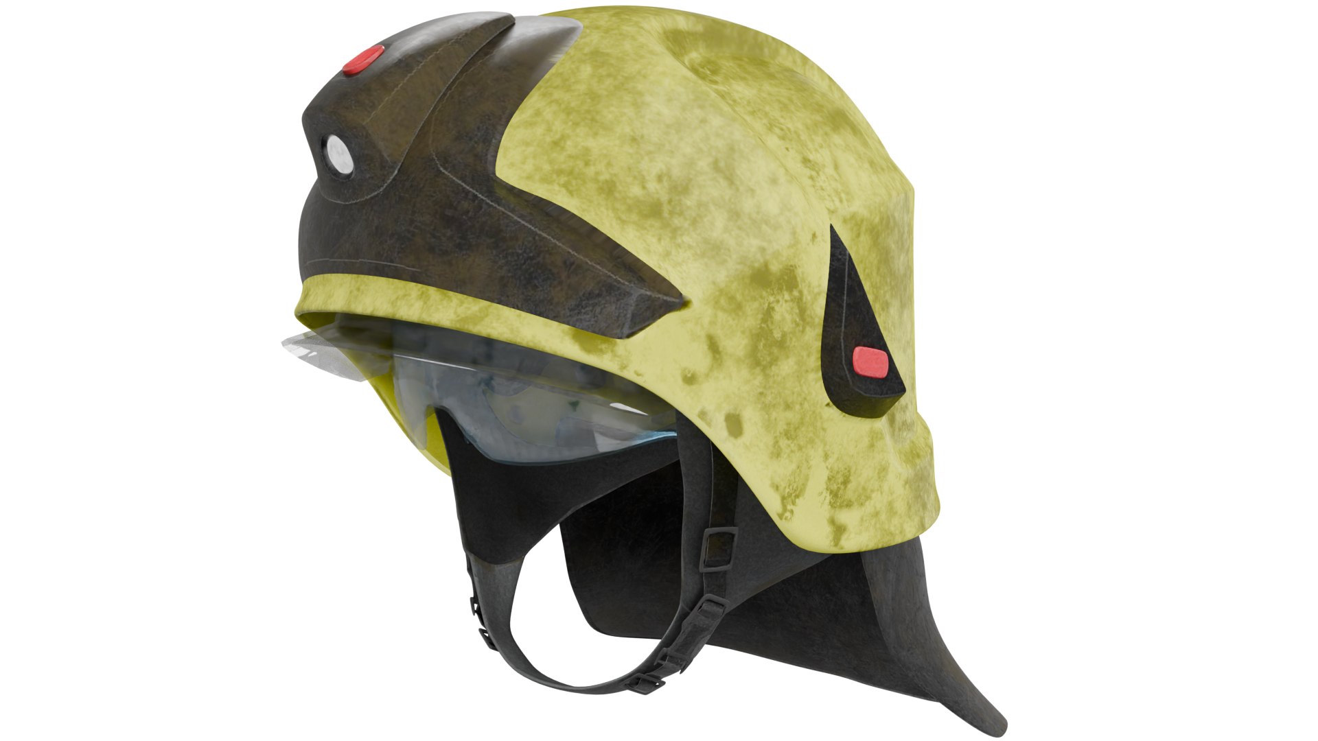 Fire Fighter Helmet 3D Model - TurboSquid 2317372