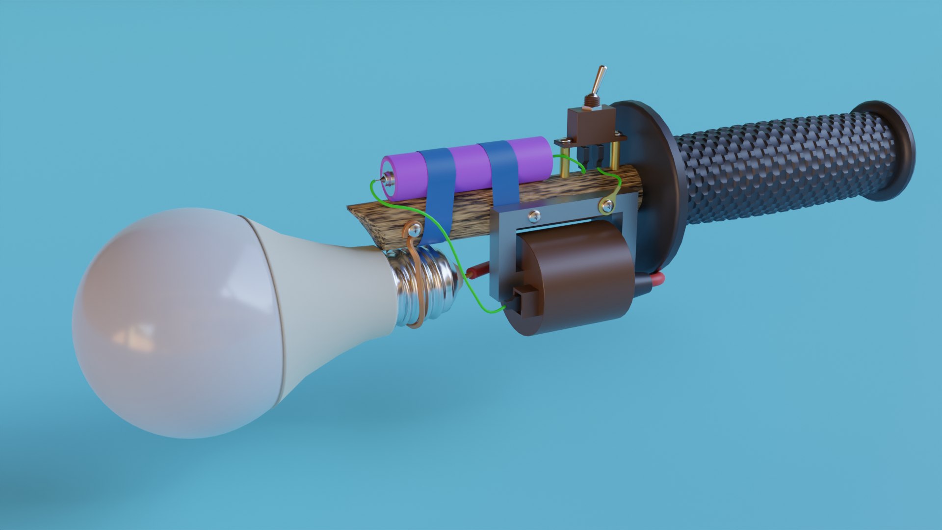 apocalypse flashlight 3D-Modell - TurboSquid 2045107