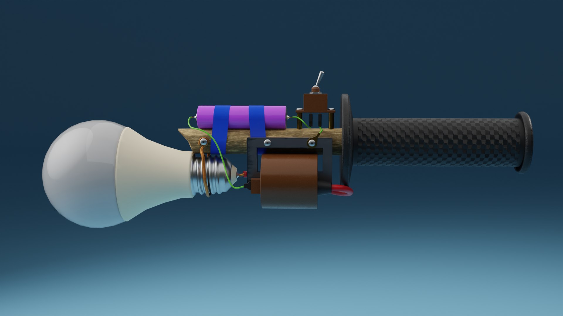 3D Apocalypse Flashlight Model - TurboSquid 2045107