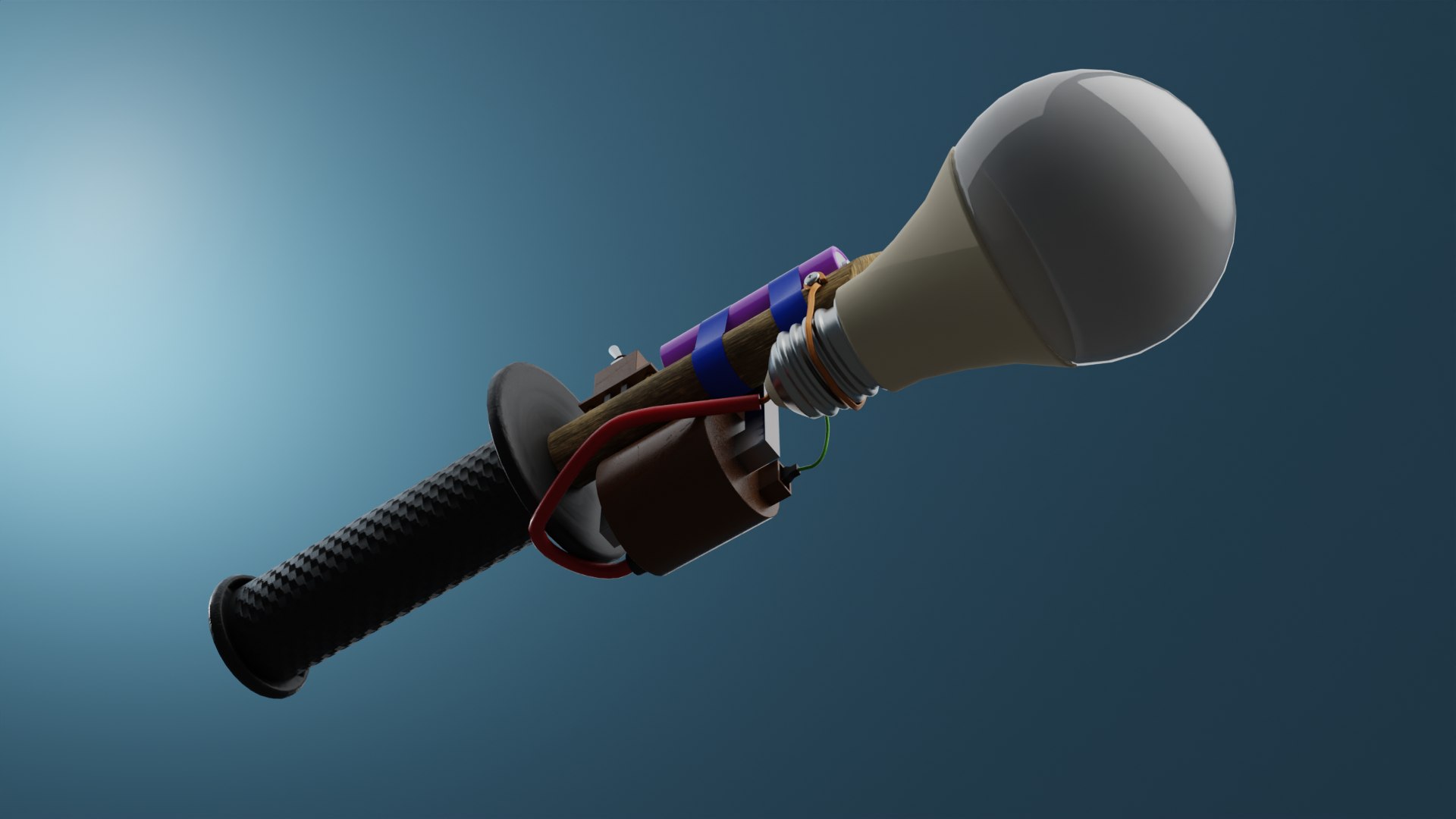 3D Apocalypse Flashlight Model - TurboSquid 2045107