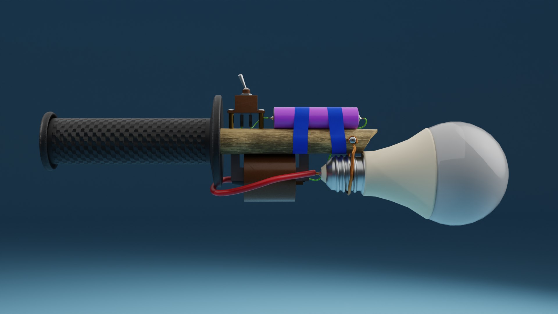 3D Apocalypse Flashlight Model - TurboSquid 2045107