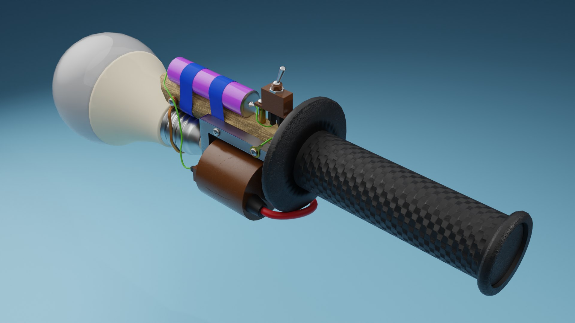 3D Apocalypse Flashlight Model - TurboSquid 2045107