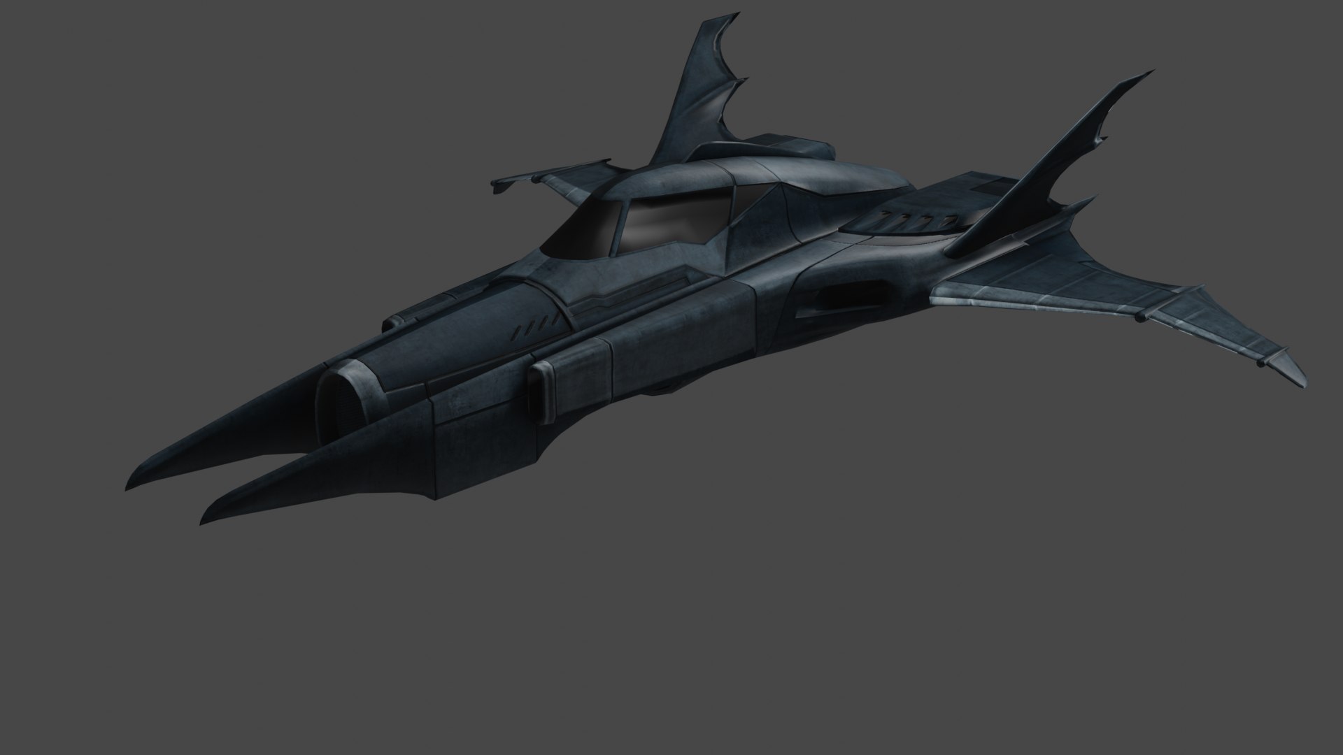 modelo 3d Batman Arkham Asylum - Batwing - TurboSquid 2052385