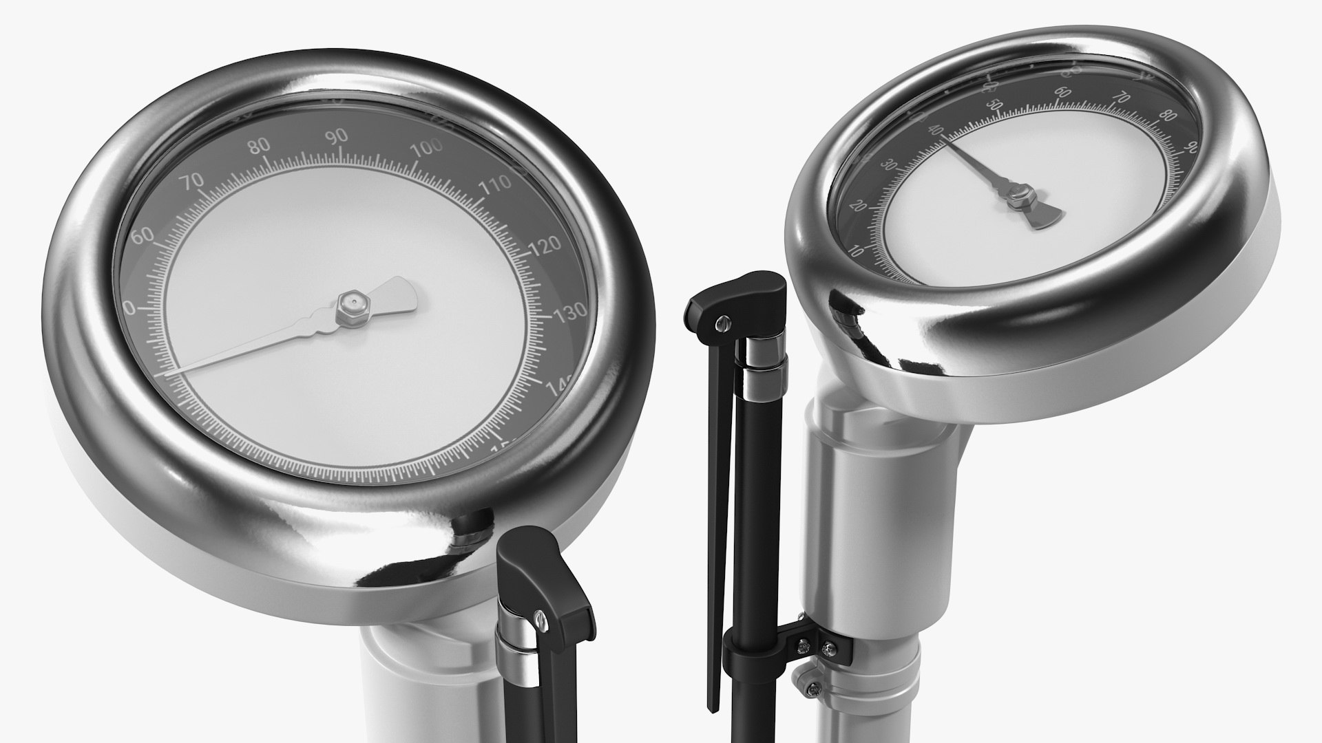 Height Measuring Rods With Physician Scales Collection 3D - TurboSquid ...