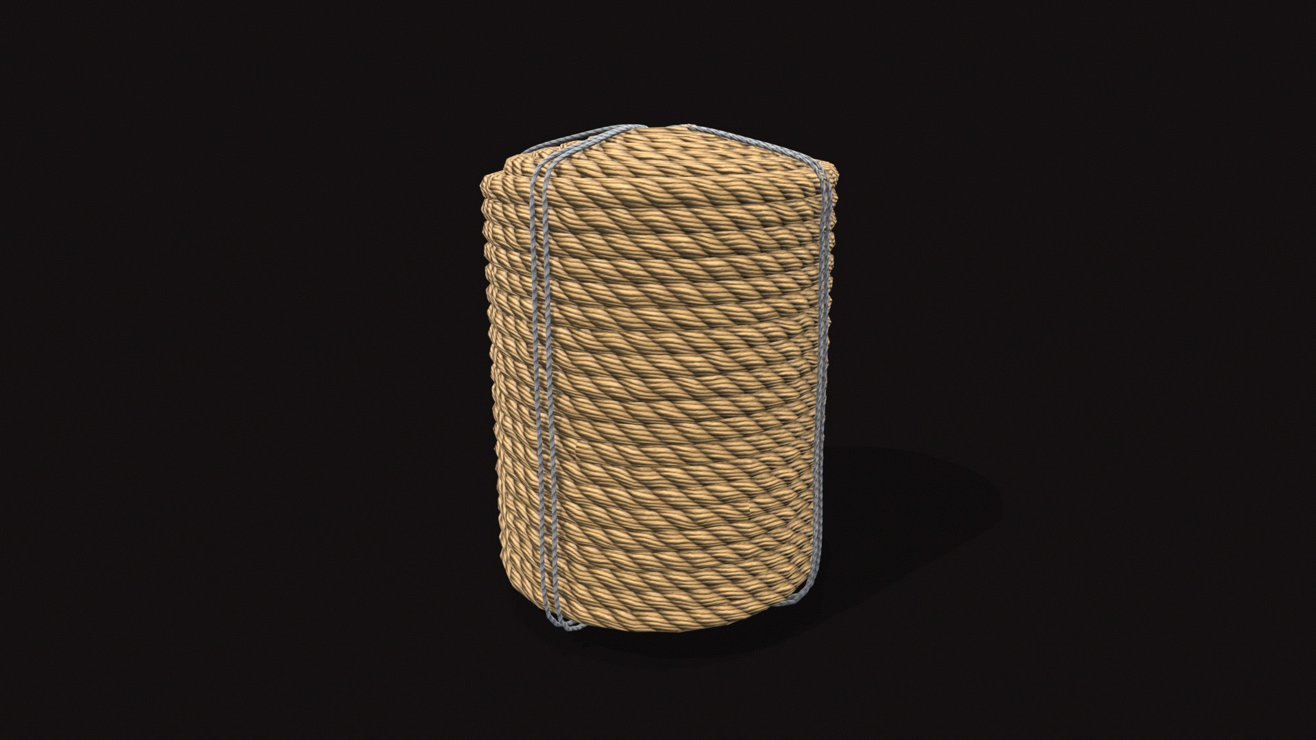 3D Medieval Rope Bundle 01 Model - TurboSquid 2326630