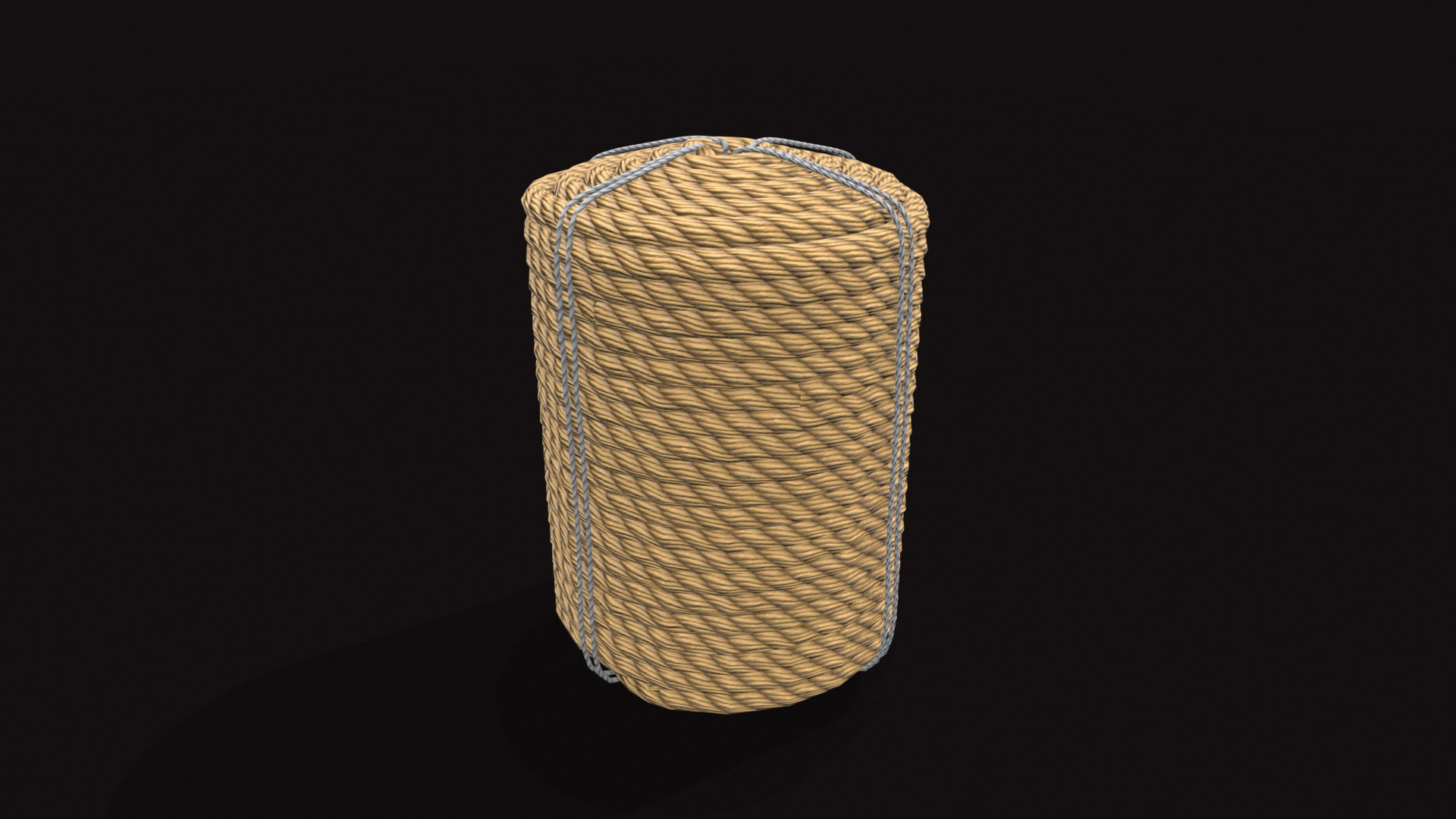 3D Medieval Rope Bundle 01 Model - TurboSquid 2326630