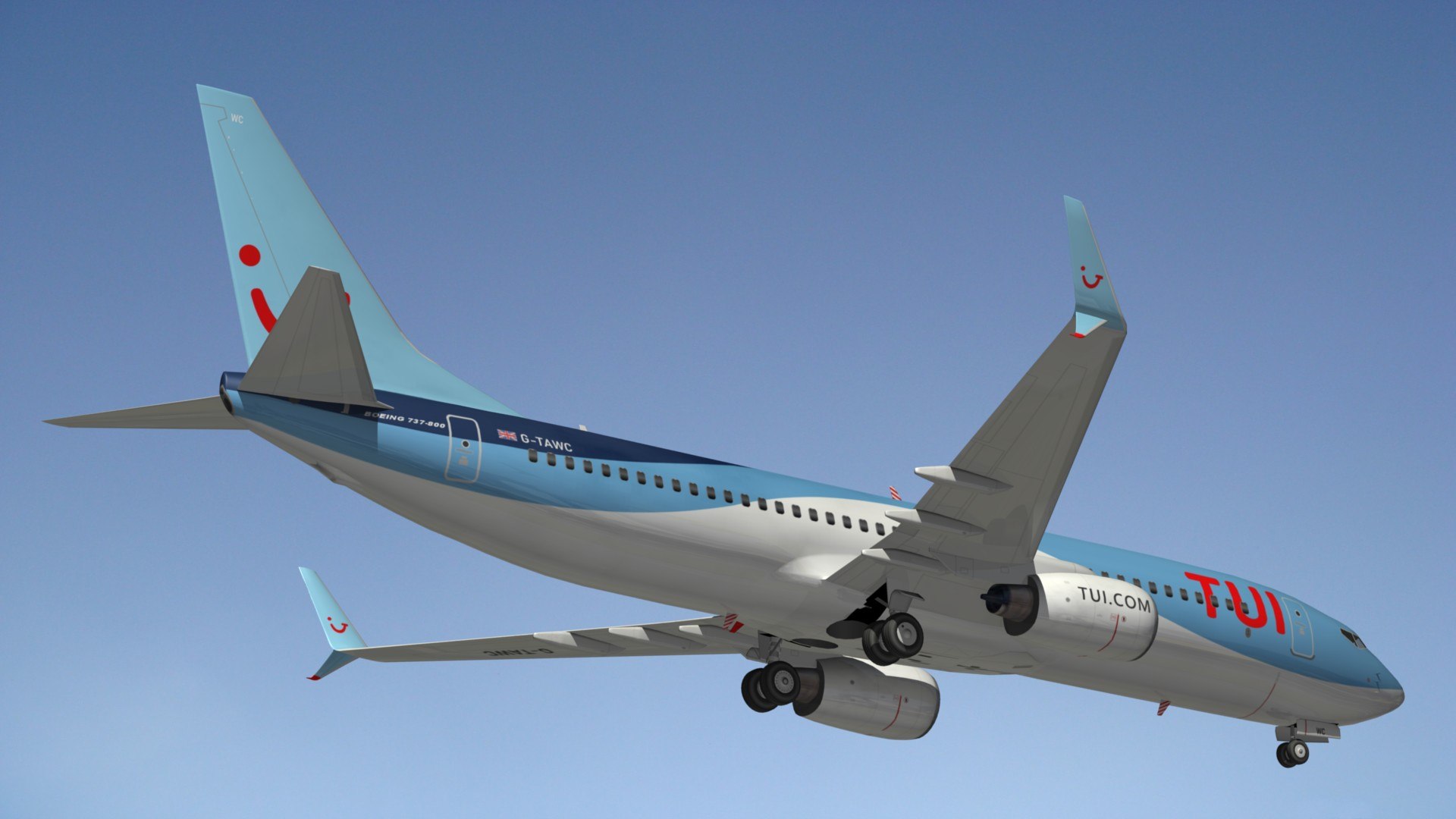 Boeing Tui 3D Model - TurboSquid 1471392
