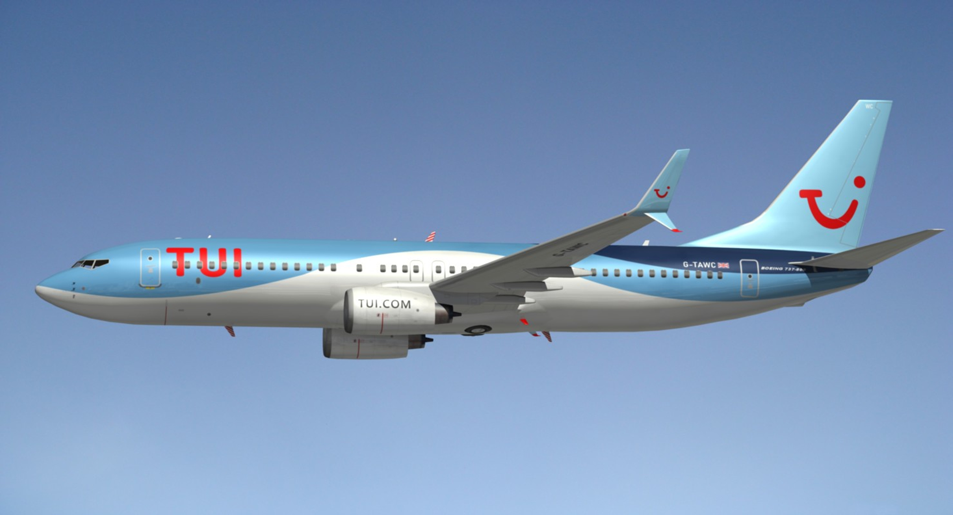 Boeing Tui 3D Model - TurboSquid 1471392
