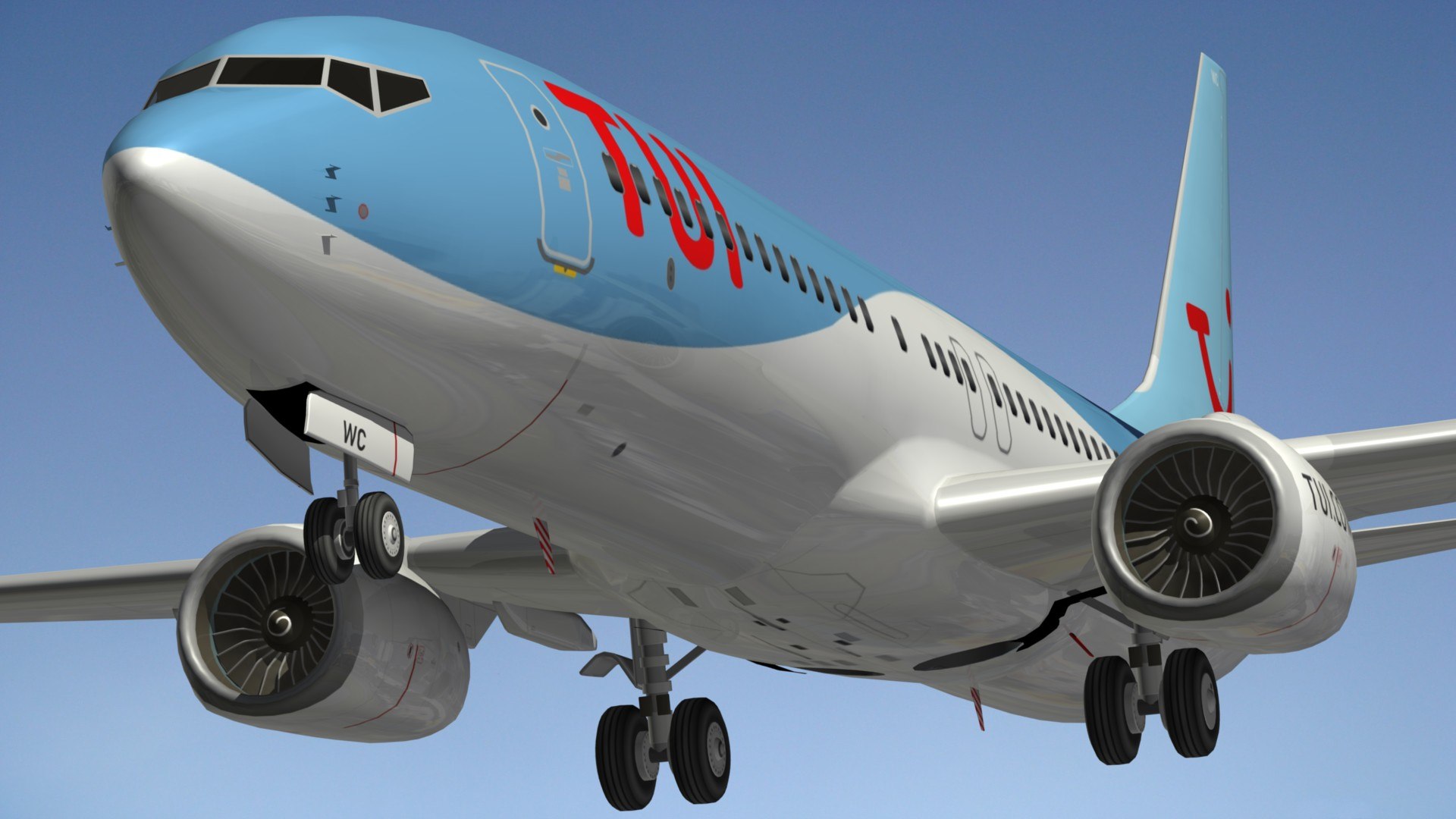 Boeing Tui 3D Model - TurboSquid 1471392