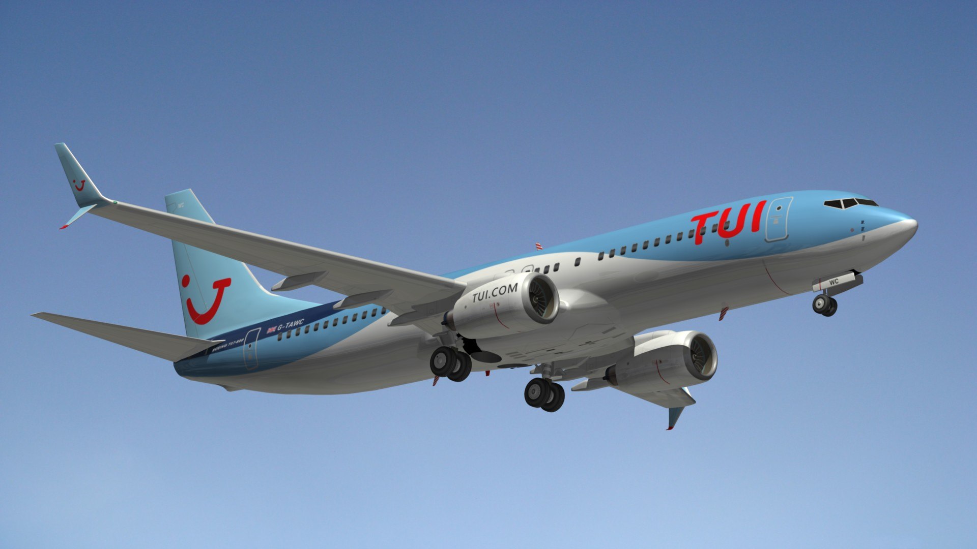 Boeing Tui 3D Model - TurboSquid 1471392