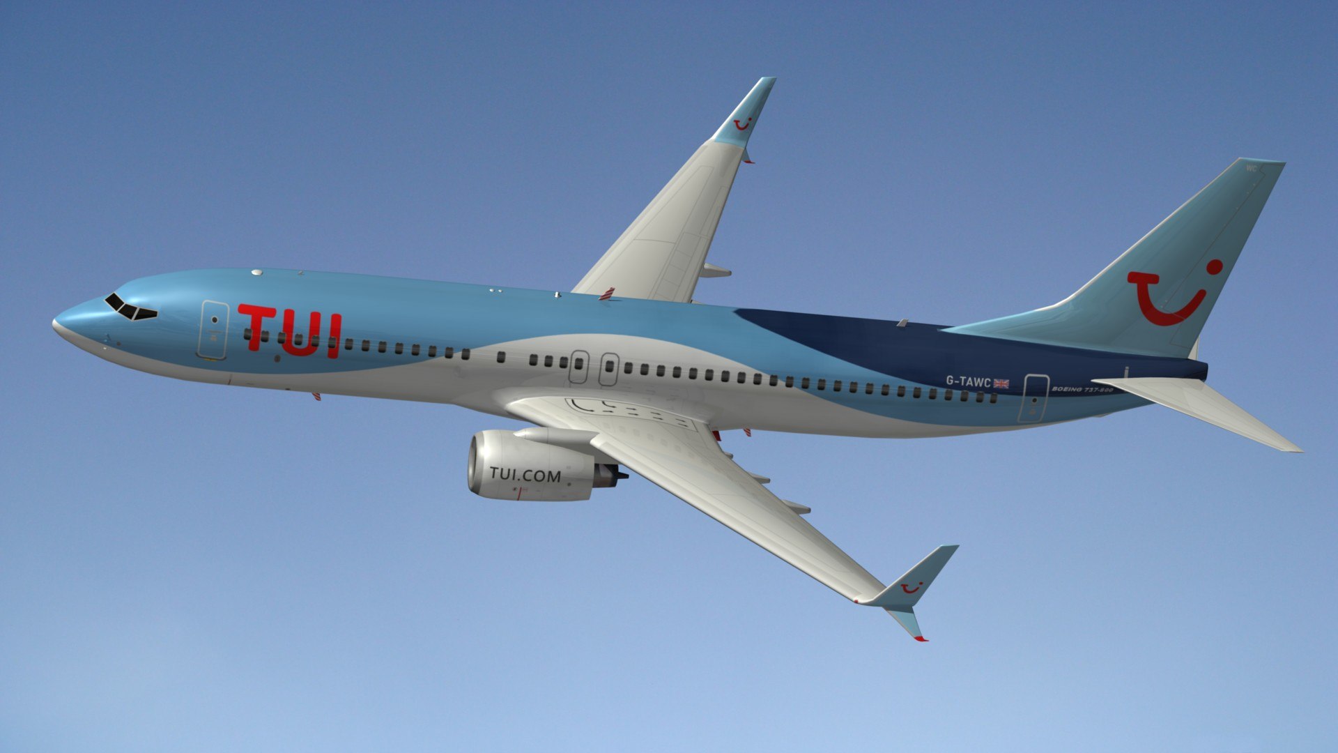 Boeing Tui 3D Model - TurboSquid 1471392