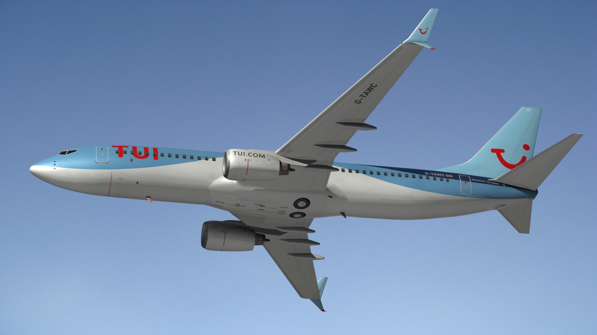 Boeing Tui 3D Model - TurboSquid 1471392
