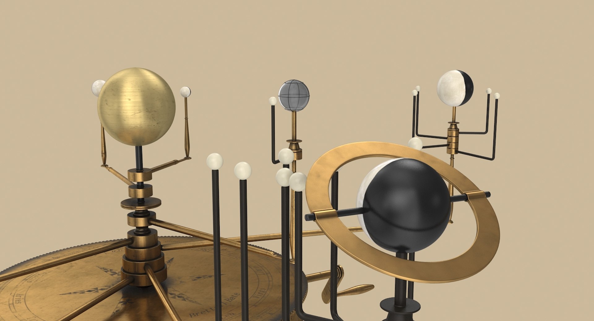 3d Solar Orrery