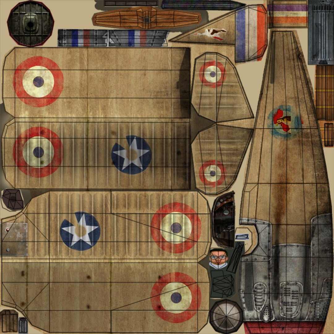 Spad Xiii 3d Max