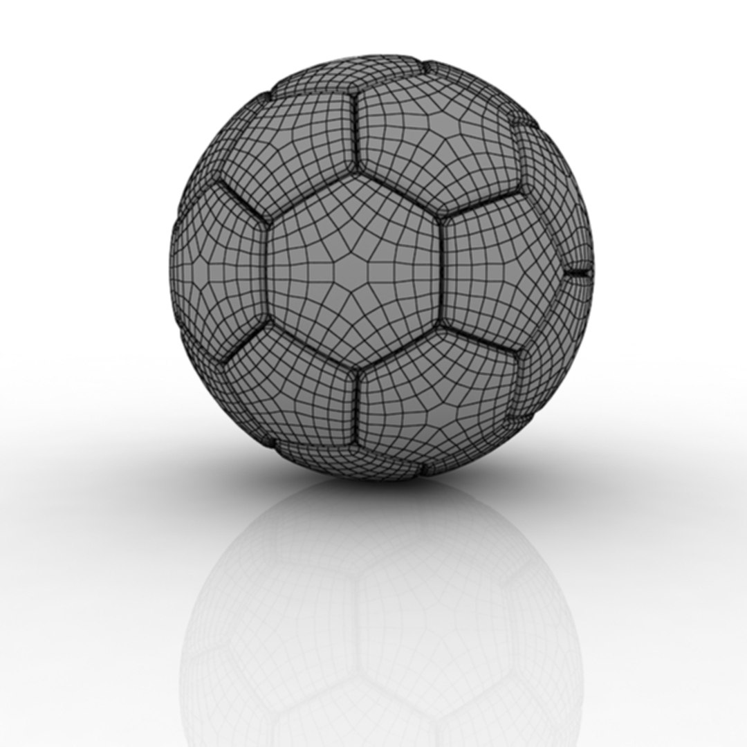 Football Modelled Dxf