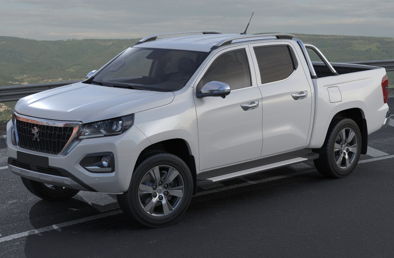 Peugeot landtrek model - TurboSquid 1592786