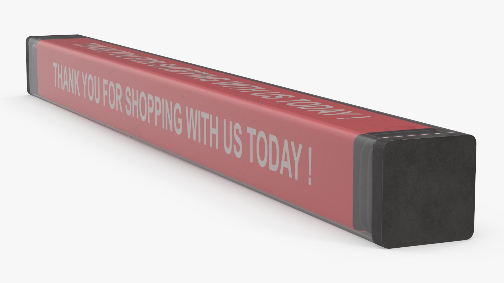 3D Checkout Lane Belt Divider Model - TurboSquid 2221520