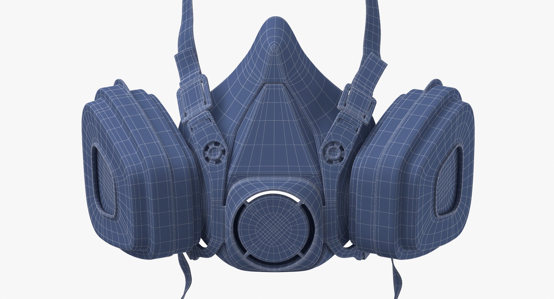 Paint Respirator Pose 01 Clean 3D Model - TurboSquid 2101972