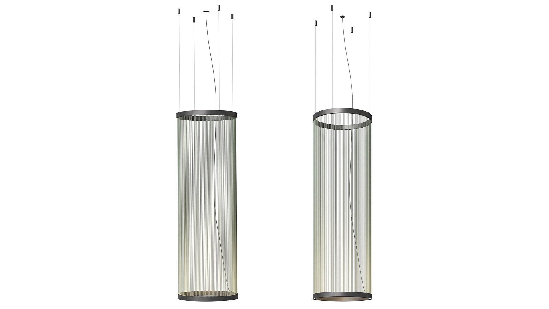 3D Vibia Hanging Lights Array - TurboSquid 2369567