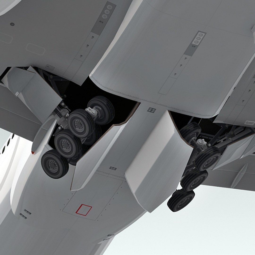 3d boeing 777-300 er plane model