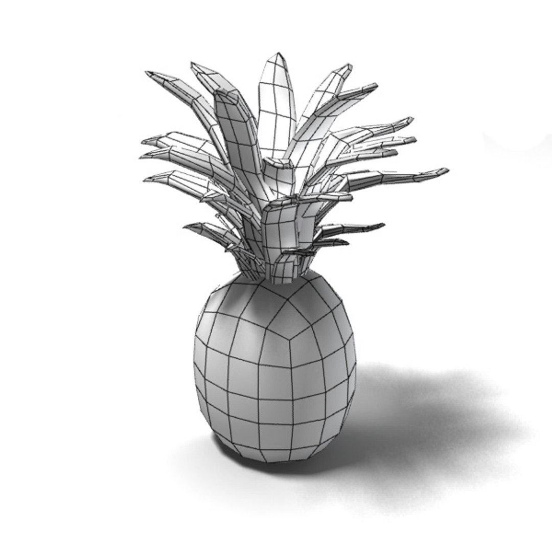 3d Pineapple