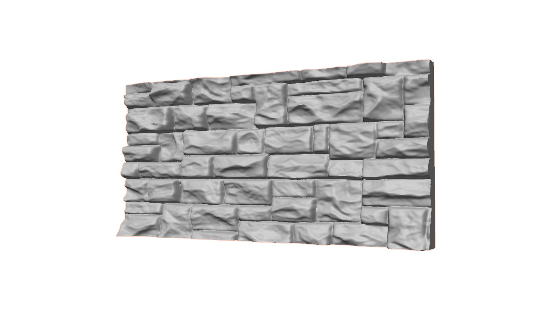 3D Model Stone Wall 15 - TurboSquid 2382999