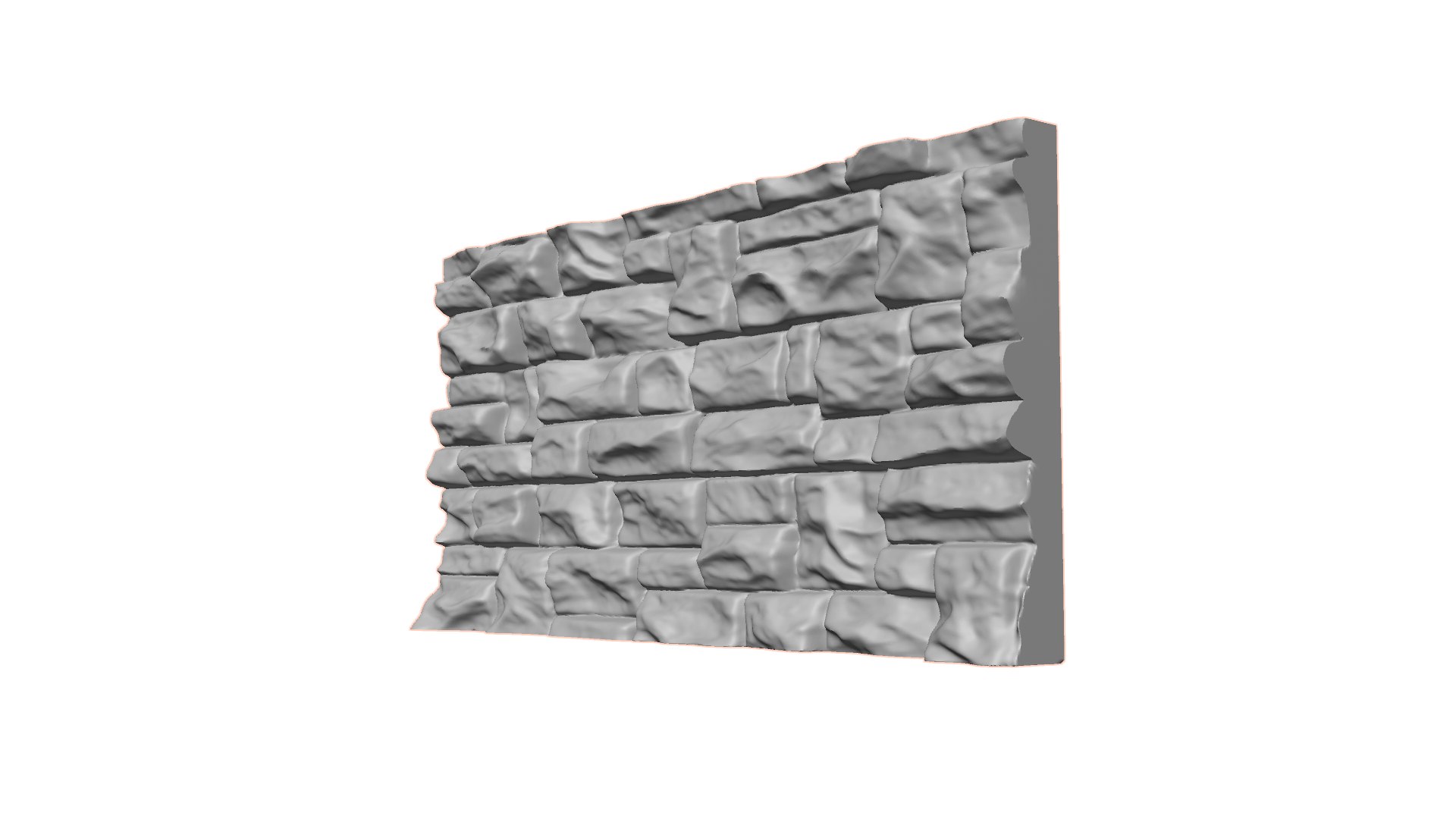 3D Model Stone Wall 15 - TurboSquid 2382999