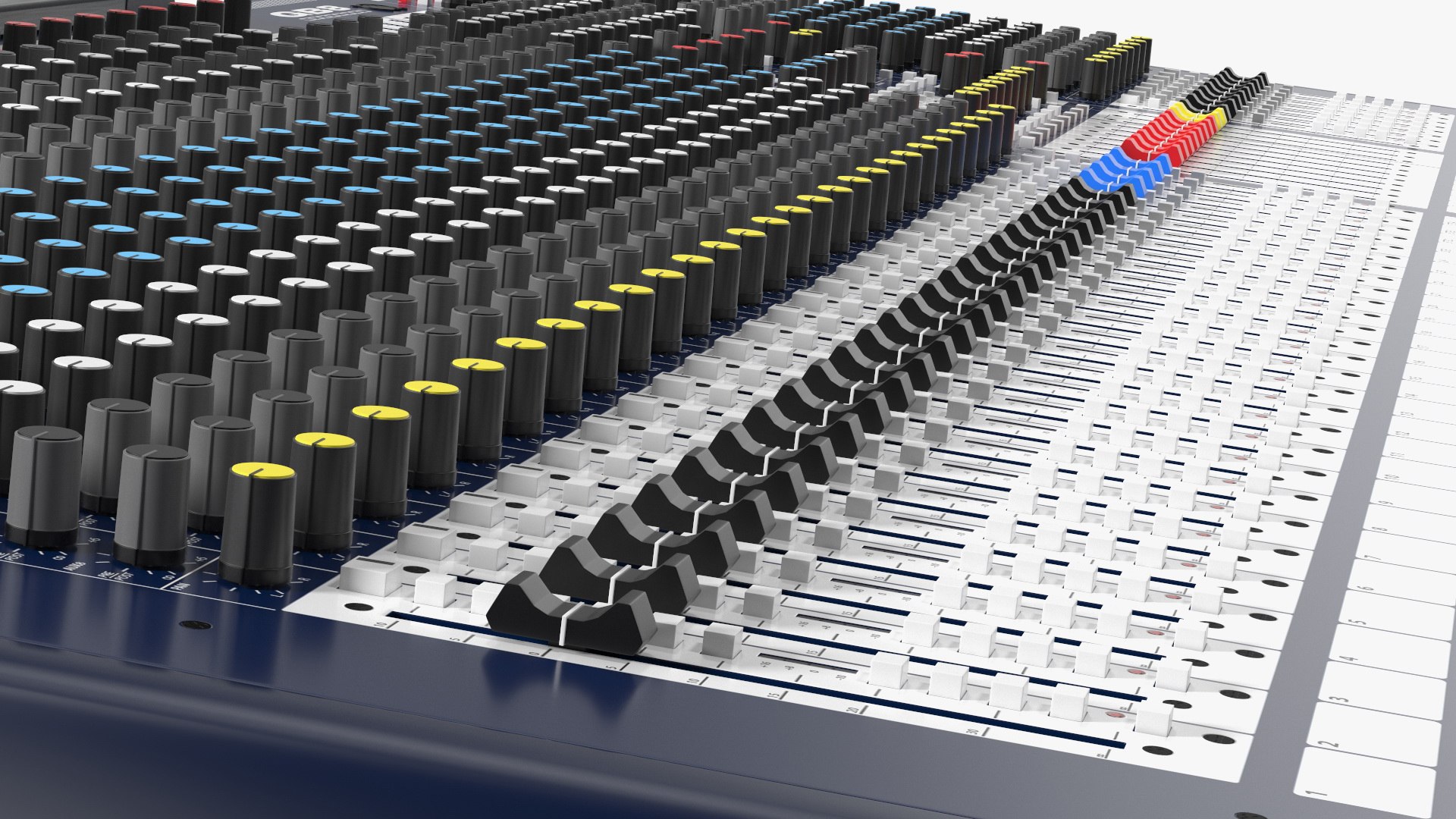 Professional Audio Mixer Model - TurboSquid 1942006
