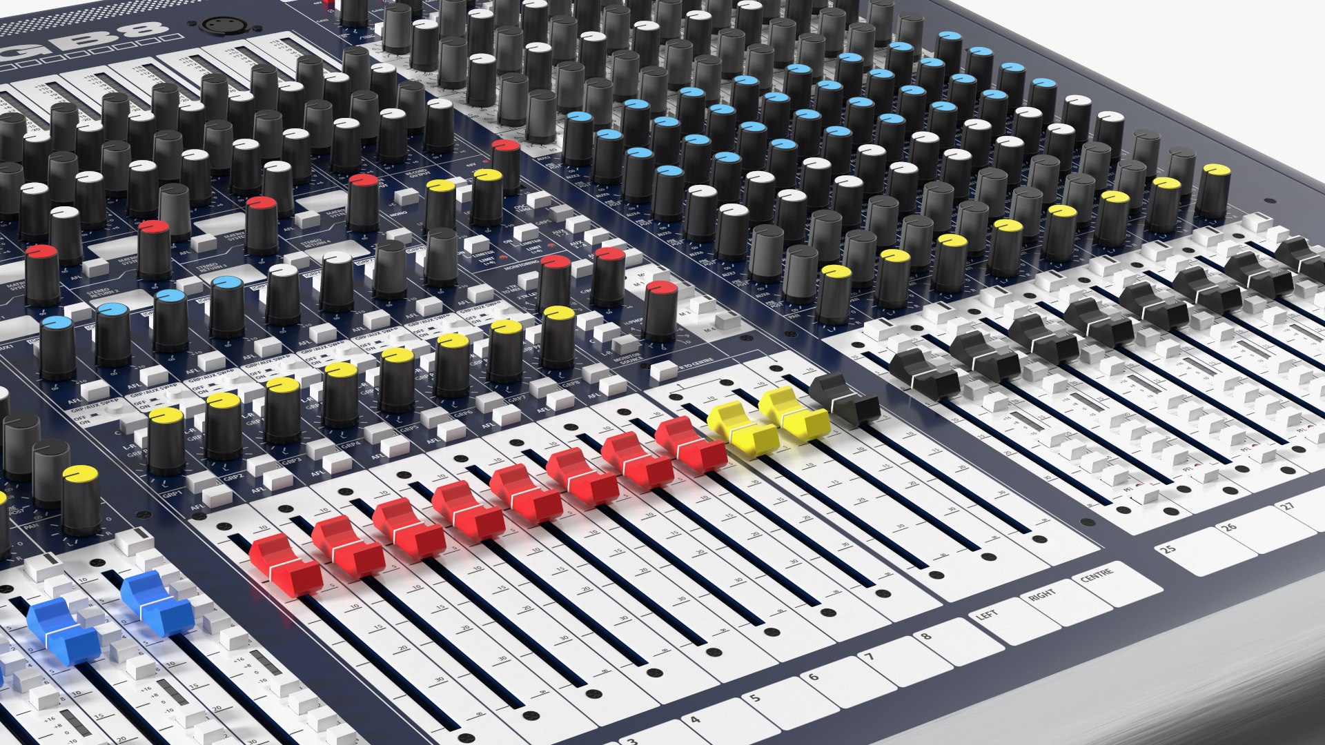Professional Audio Mixer Model - TurboSquid 1942006