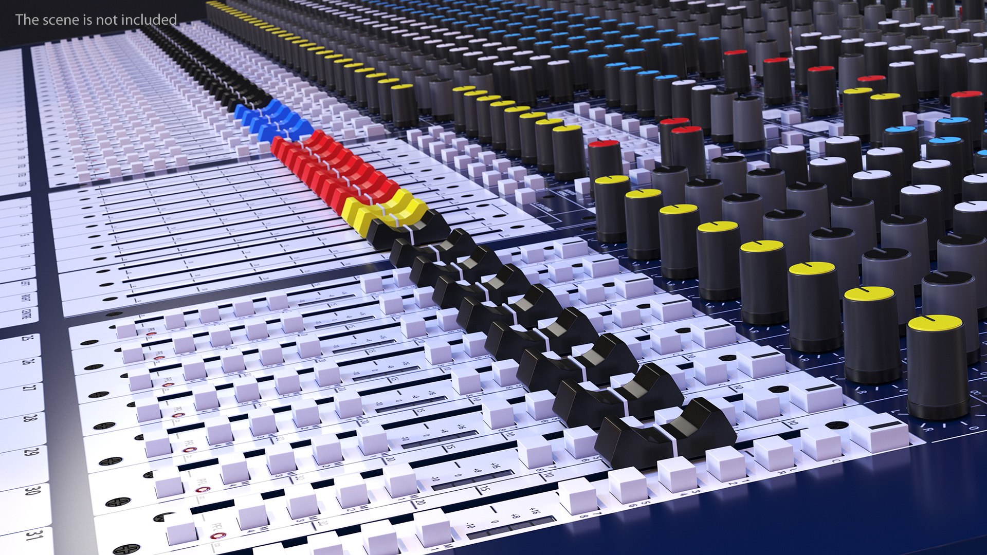 Professional Audio Mixer Model - TurboSquid 1942006