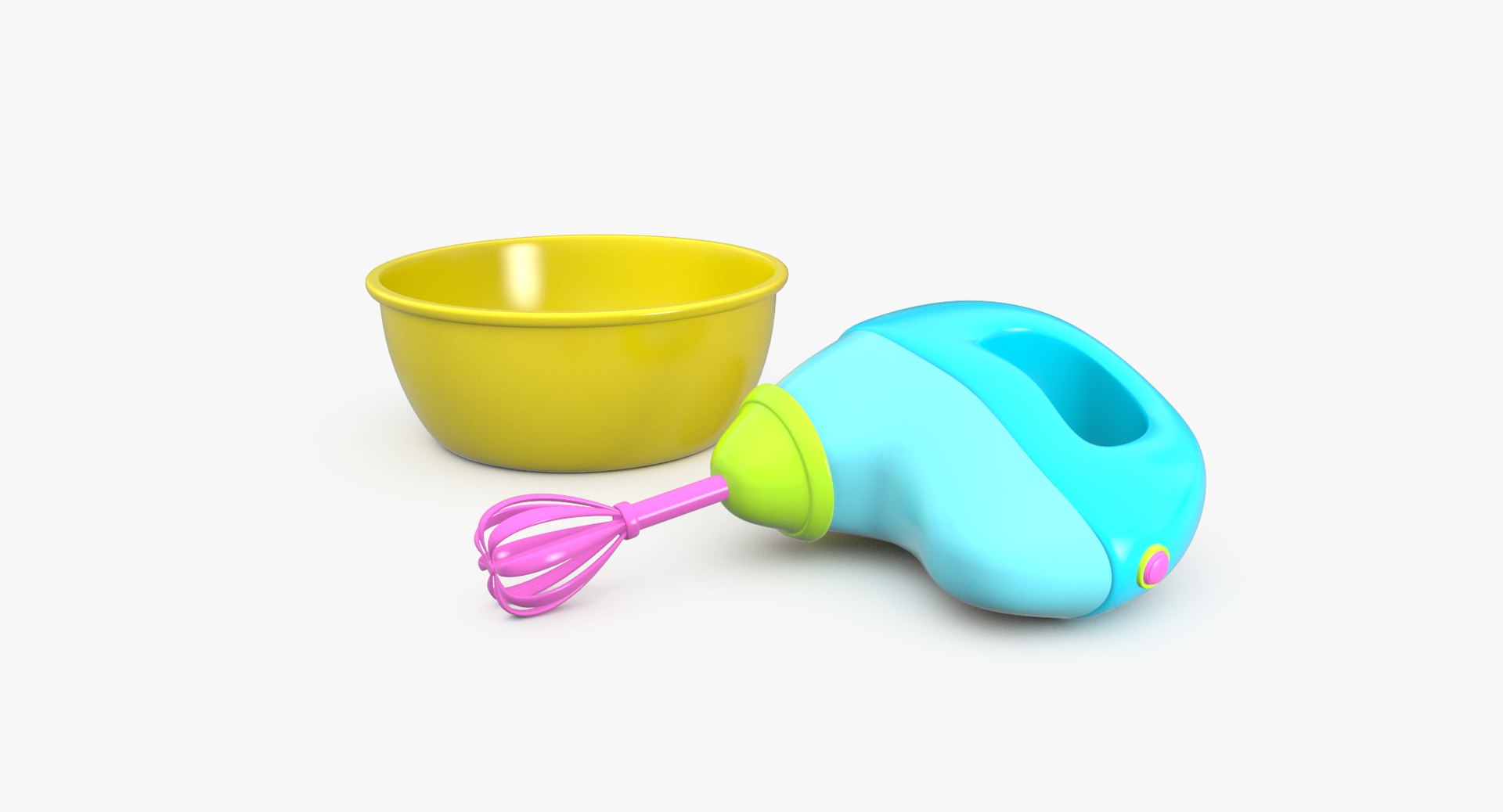 Toy mixer 3D model - TurboSquid 1157241