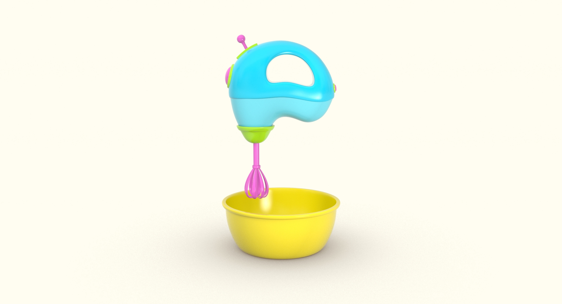 Toy mixer 3D model - TurboSquid 1157241
