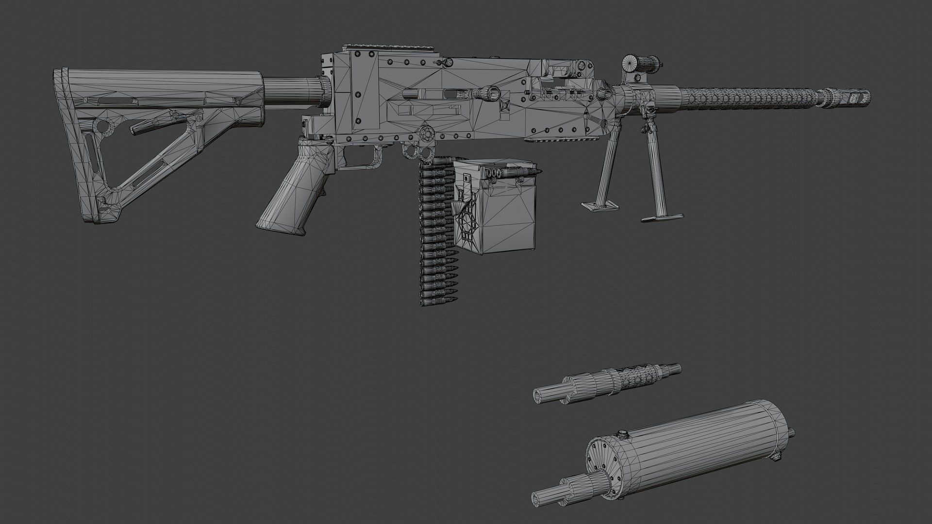 3D Model M2 Stinger AR Mod - TurboSquid 1916222