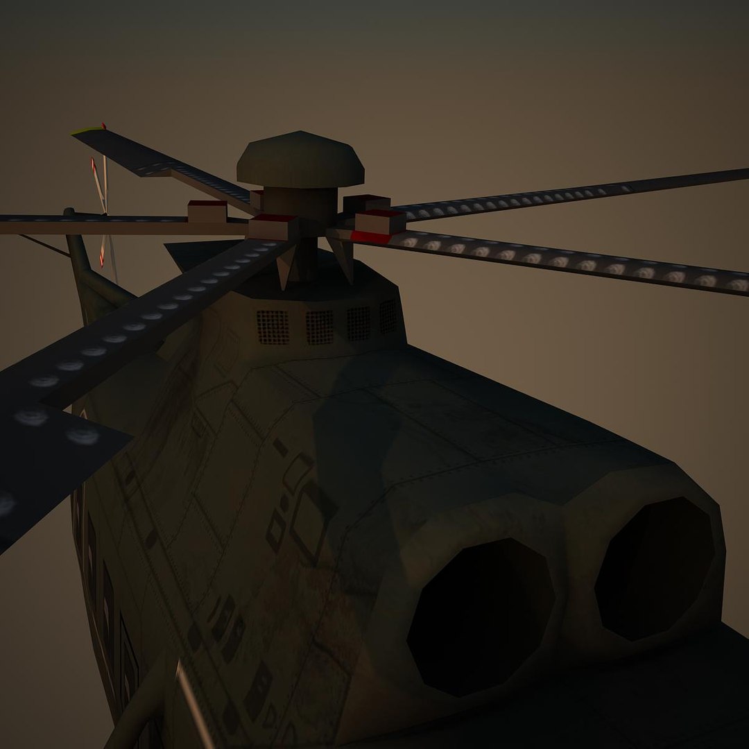 Sikorsky Rm2 Helicopter 3d Model