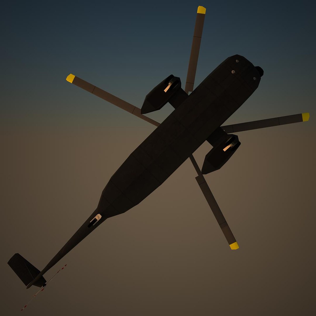 Sikorsky Rm2 Helicopter 3d Model