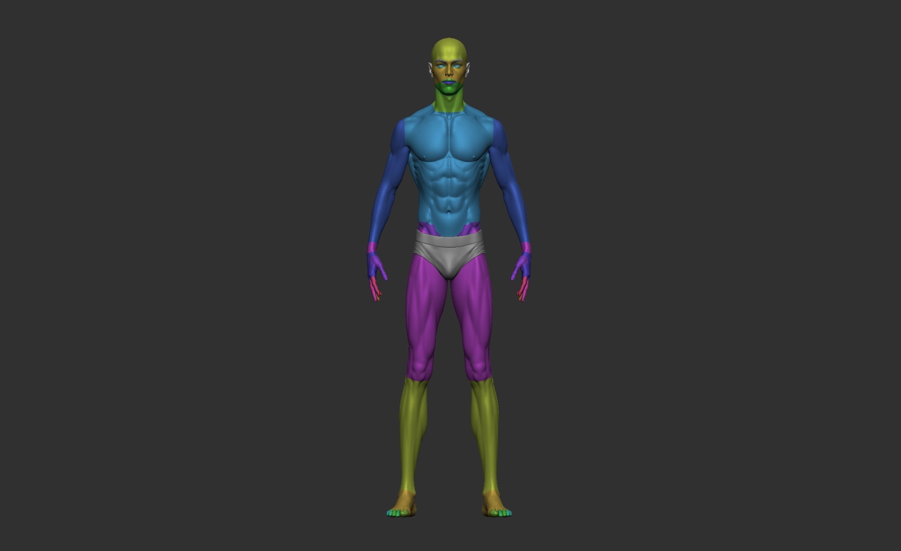 3D Normal Man Model - TurboSquid 2321167