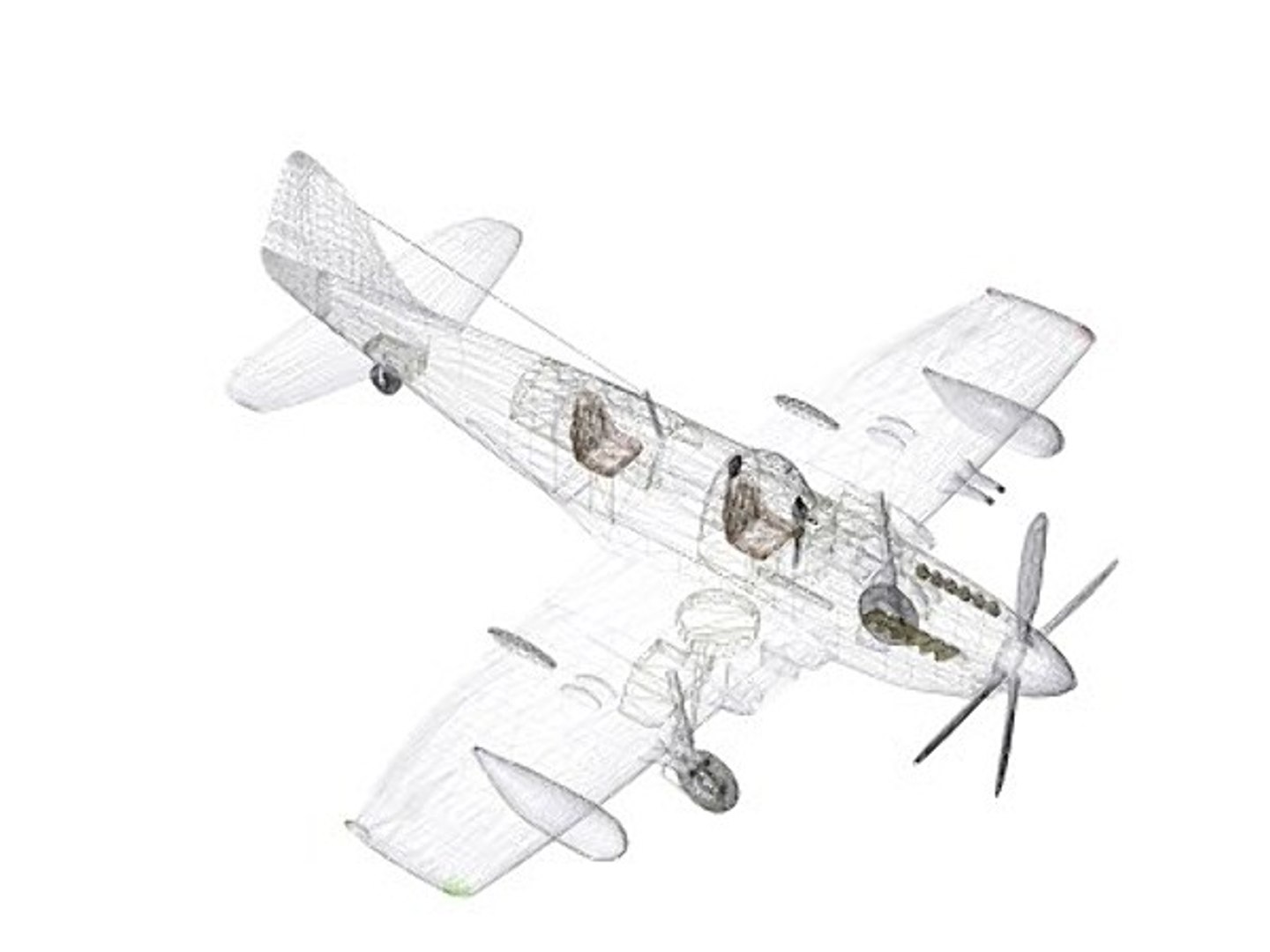 3d Fairey Firefly Model