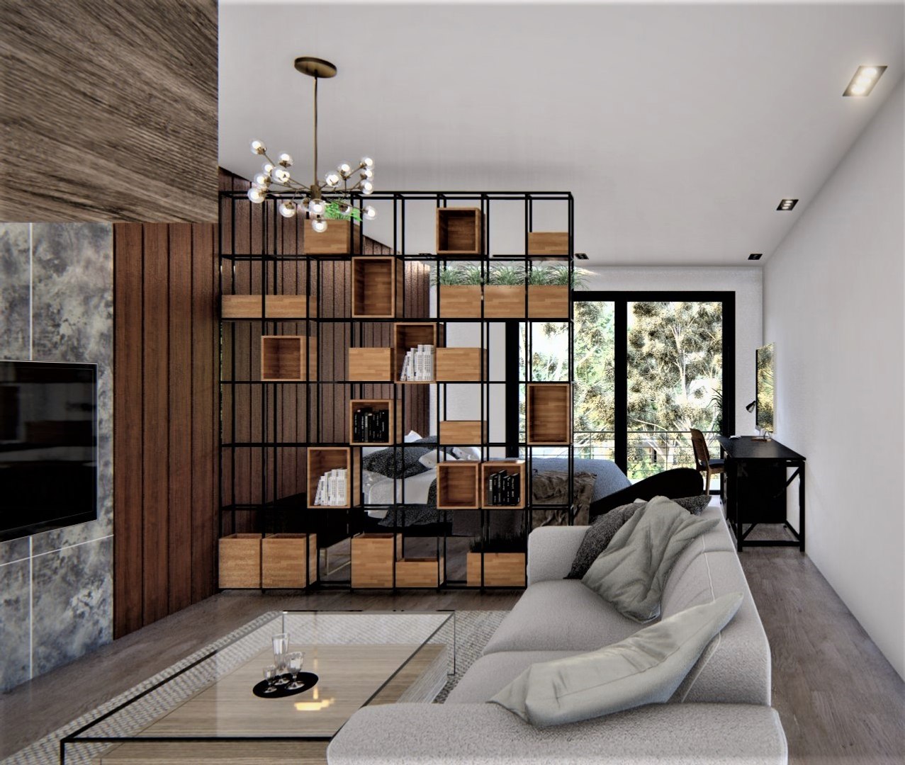 Architecture 3d Building 3building 20story Plus Interior Model ...