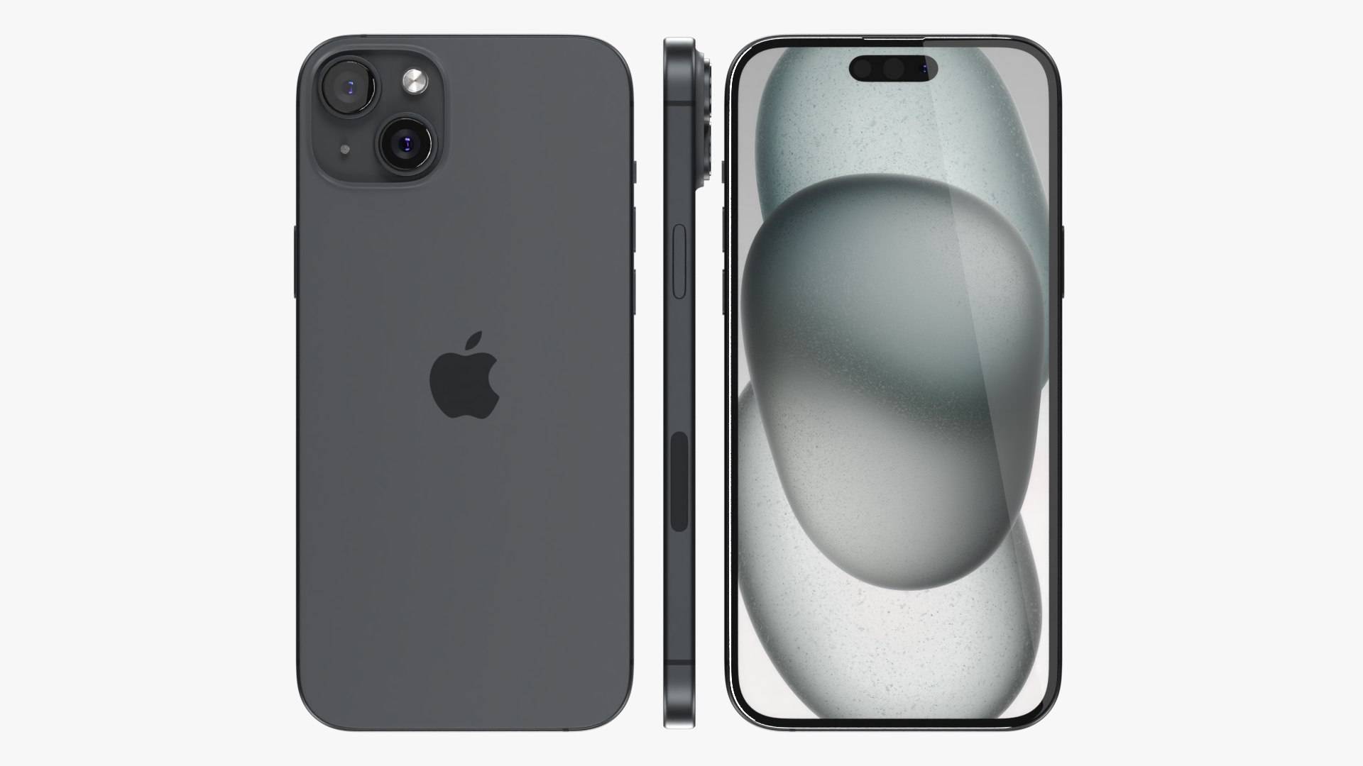3D IPhone 15 Plus Black Model - TurboSquid 2135506