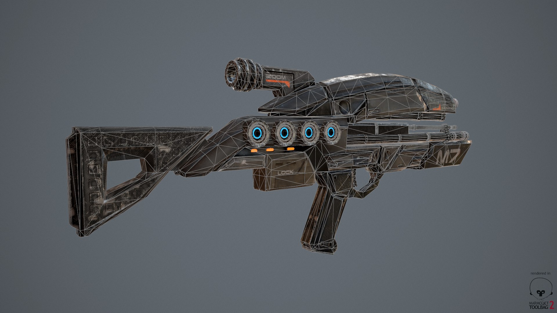 3d Mass Lancer Model