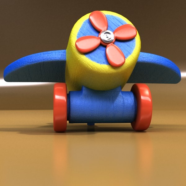 3 toys 3d model