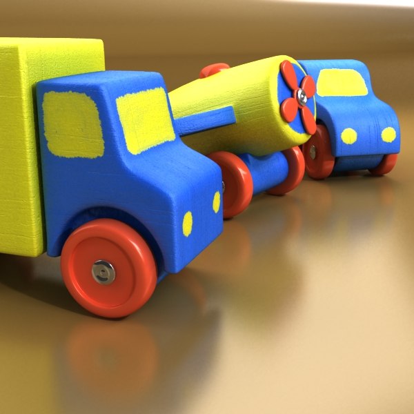 3 toys 3d model
