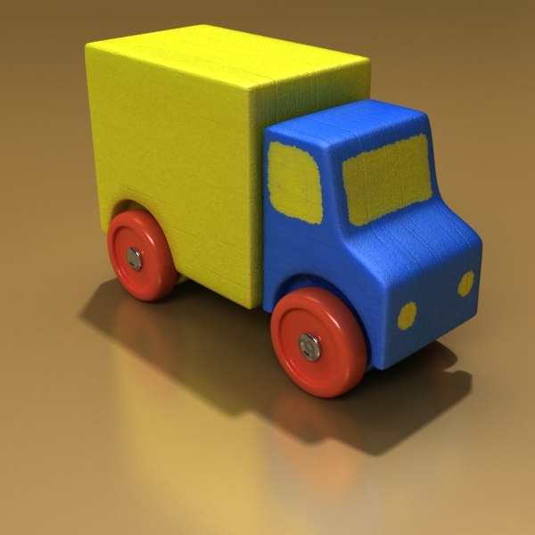 3 toys 3d model