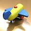 3 Toys 3d Model
