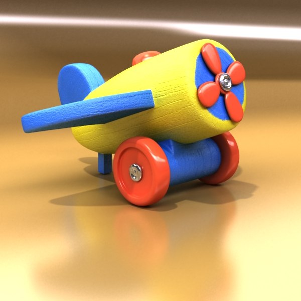 3 toys 3d model