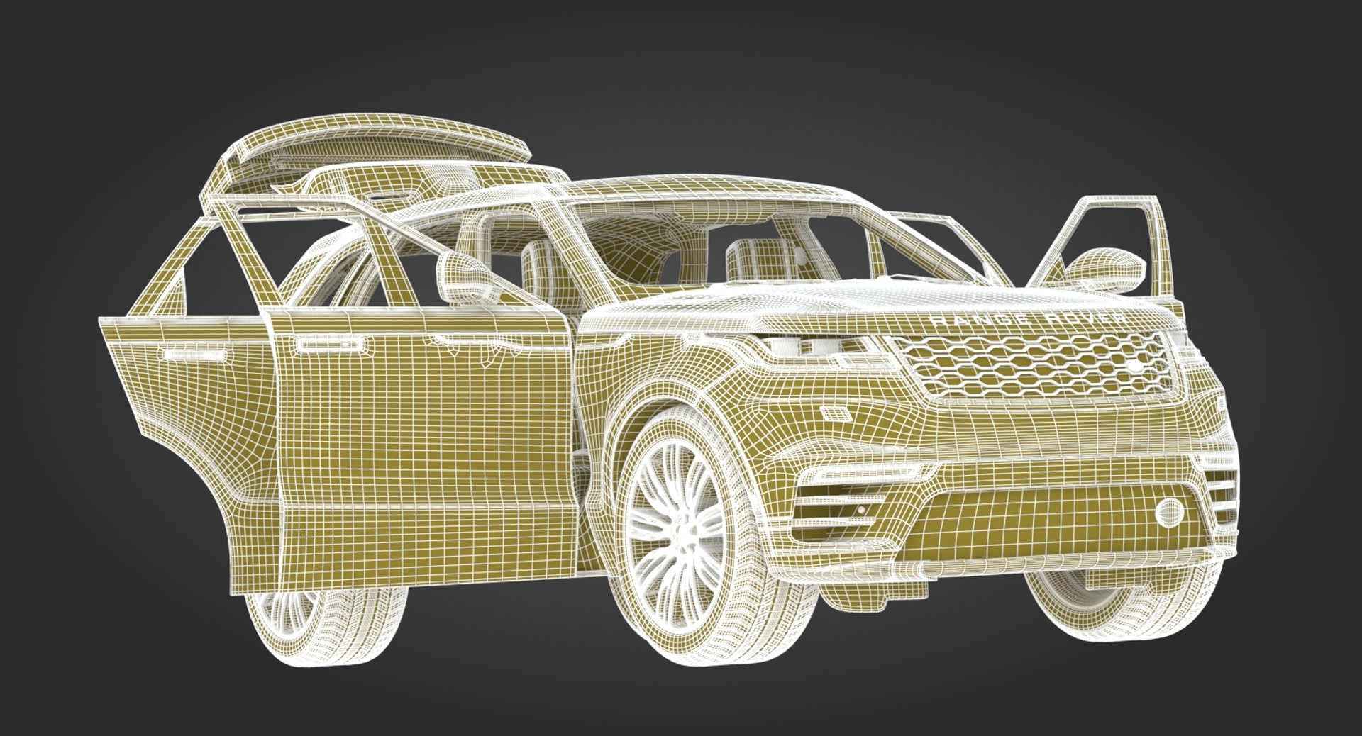 3D 2018 land rover range - TurboSquid 1241824