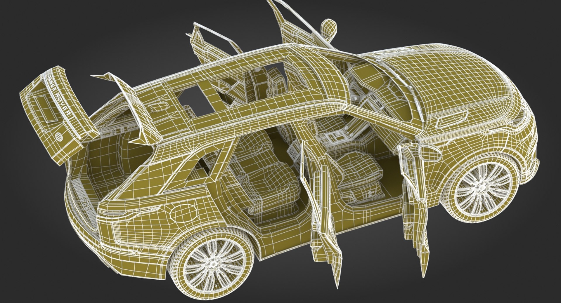 3D 2018 land rover range - TurboSquid 1241824