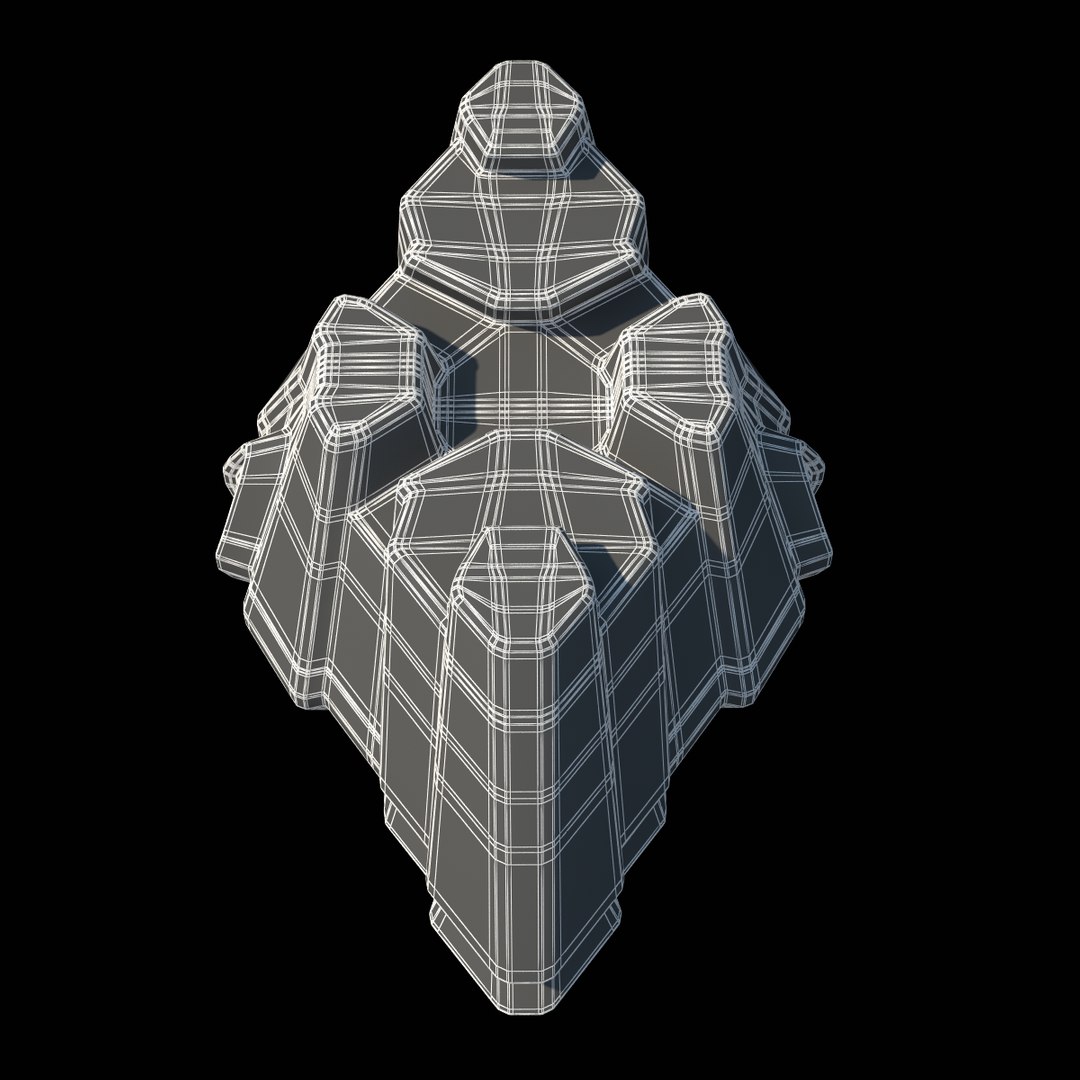 Sci Fi Structure 3d Model